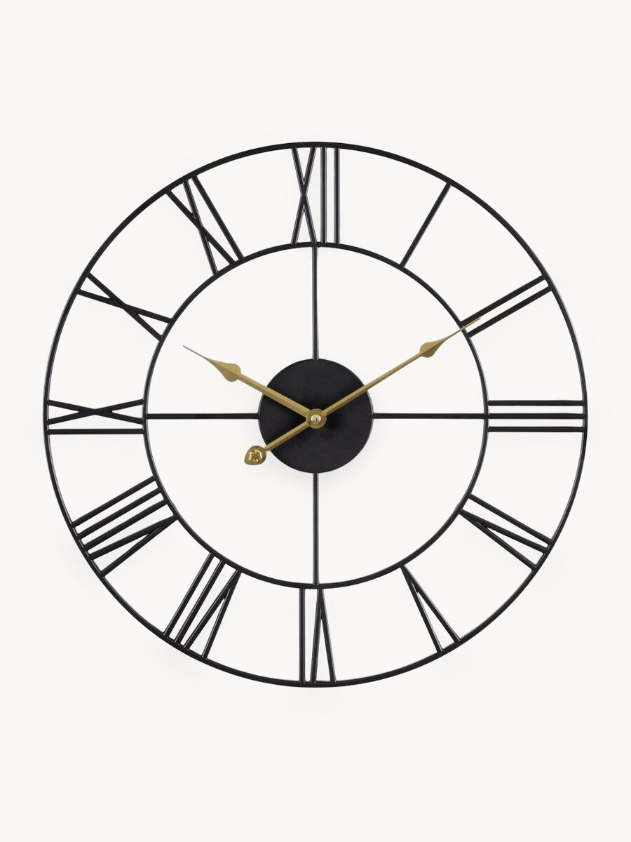 Часы настенные Рубин 4848-004, диаметр 47.5 см, кварцевые, батарейки в комплекте