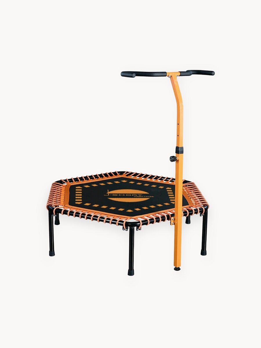 Фитнес батут для джампинга с ручкой Hasttings J-Short / спортивный для взрослых