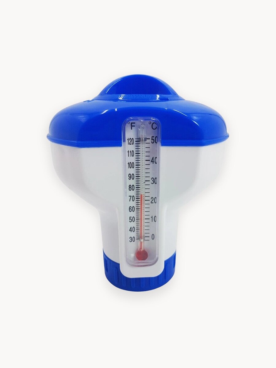 Дозатор-поплавок Reexo MiniTab Temp (с термометром) для хлор-таблеток 20 гр, цена - за 1 шт