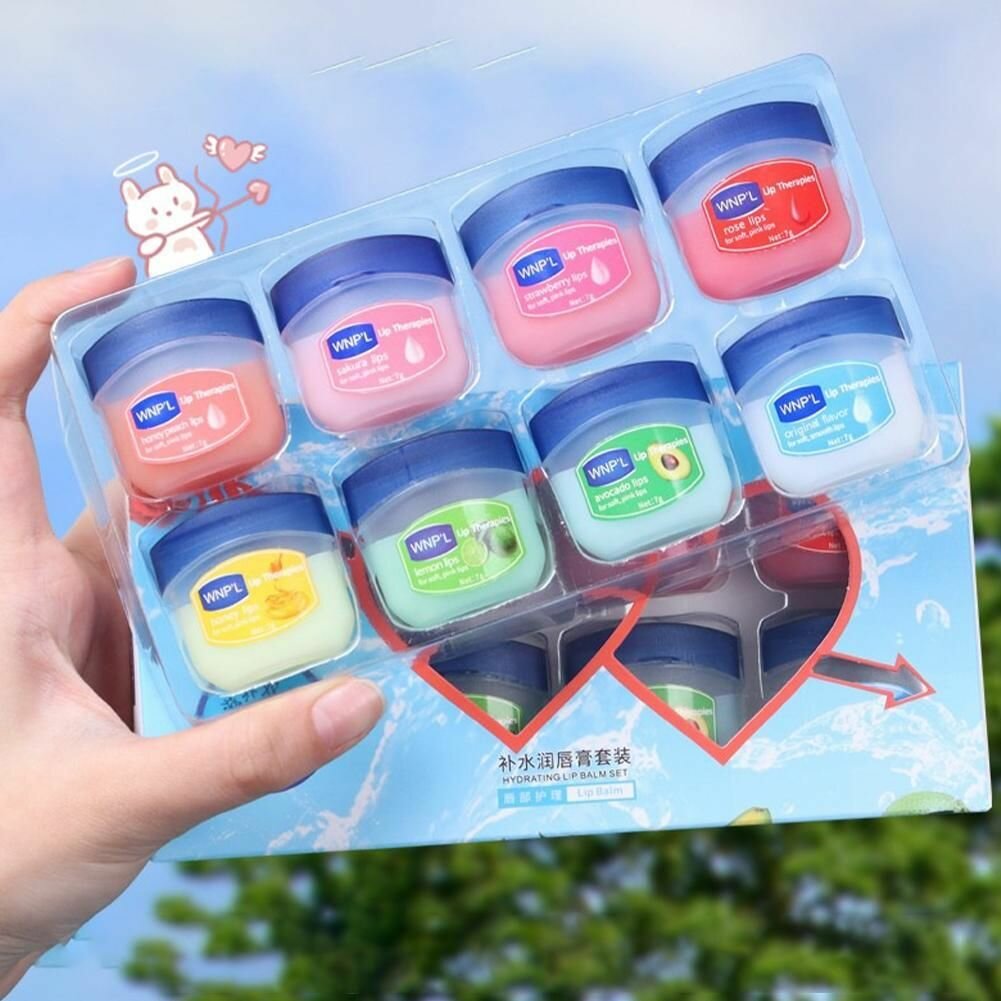 Увлажняющий бальзам для губ для мужчин и женщин, восстанавливающая маска, морщины, масло, набор блесков