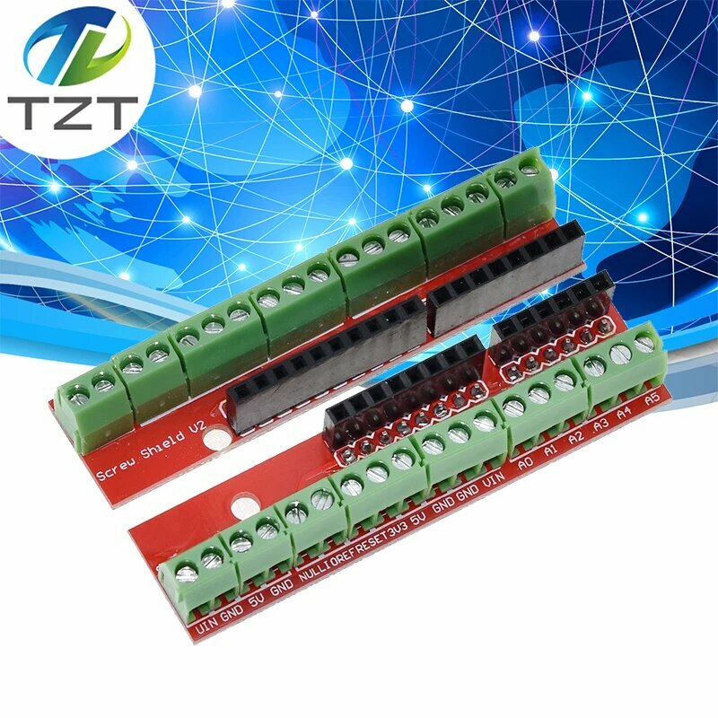Расширение платы Study Terminal Screw Shield V2 для Arduino TZT UNO R3