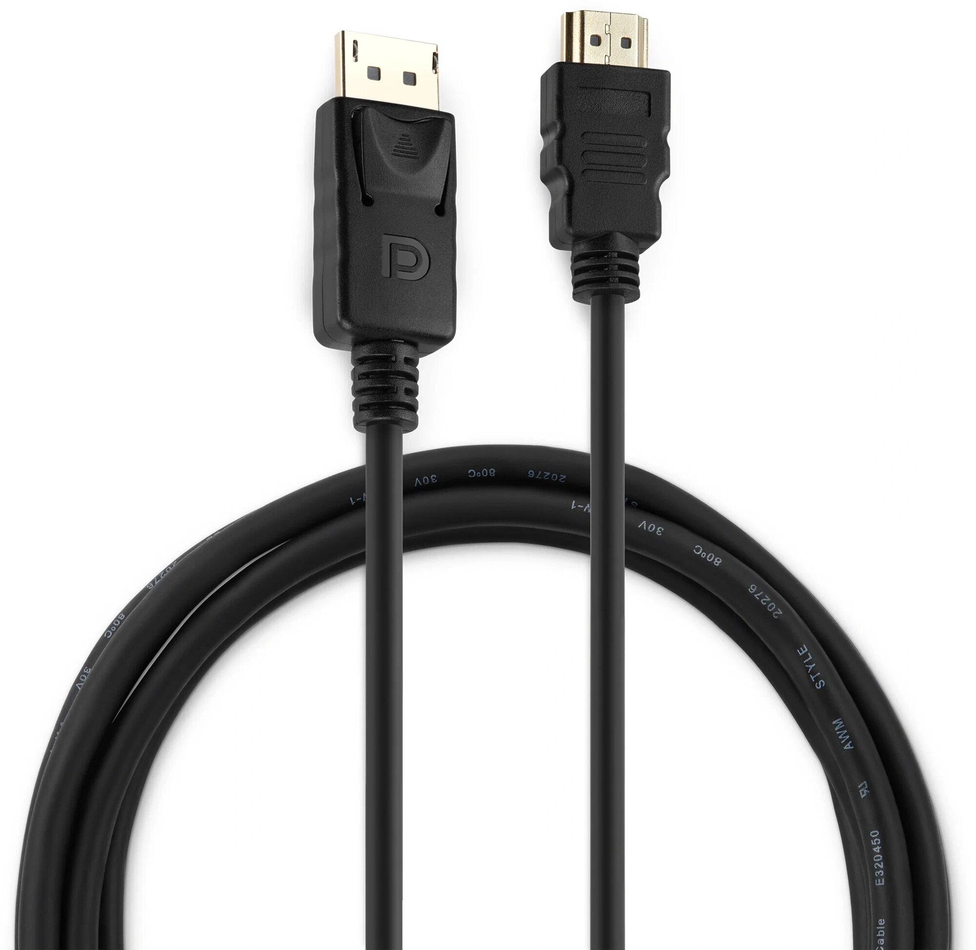 Кабель Buro BHP RET HDMI_DPP18 DisplayPort (m)/HDMI (m), 1.8м.