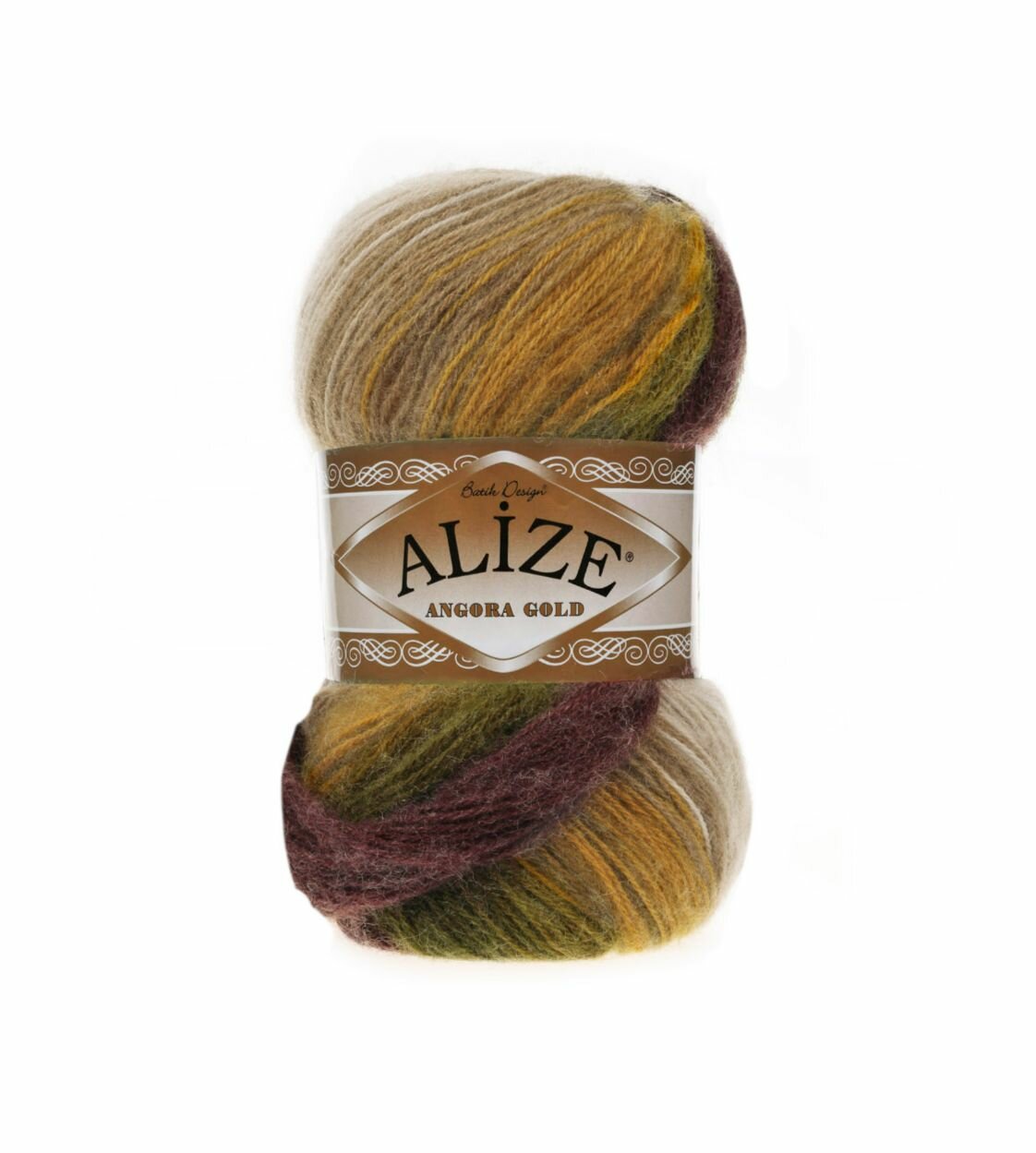 Пряжа Ангора Голд батик - Angora Gold Batik (5 шт)