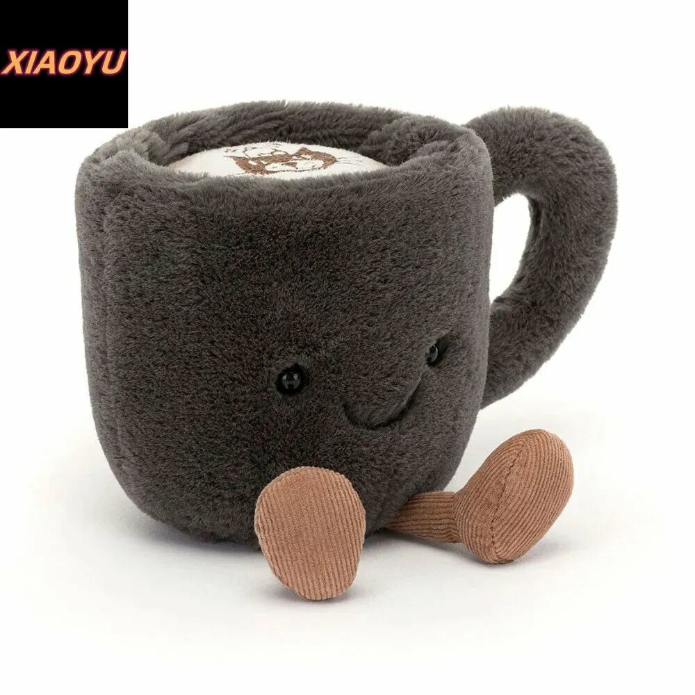 Мягкая игрушка JELLYCAT, черный, Пасхальный подарок
