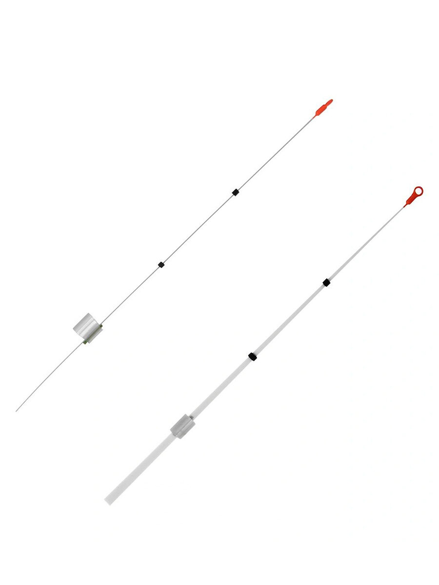 Кивок лавсановый на силиконе Helios NOD S-LS72 (180 мм, жёсткость 0,50) (S-LS725018), 25 штук в комплекте