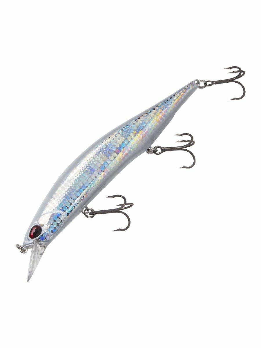 Воблер DUO International Realis Jerkbait 130 SP, AQA0111 White Glow, 130 мм, 22 г, нейтральный, минноу