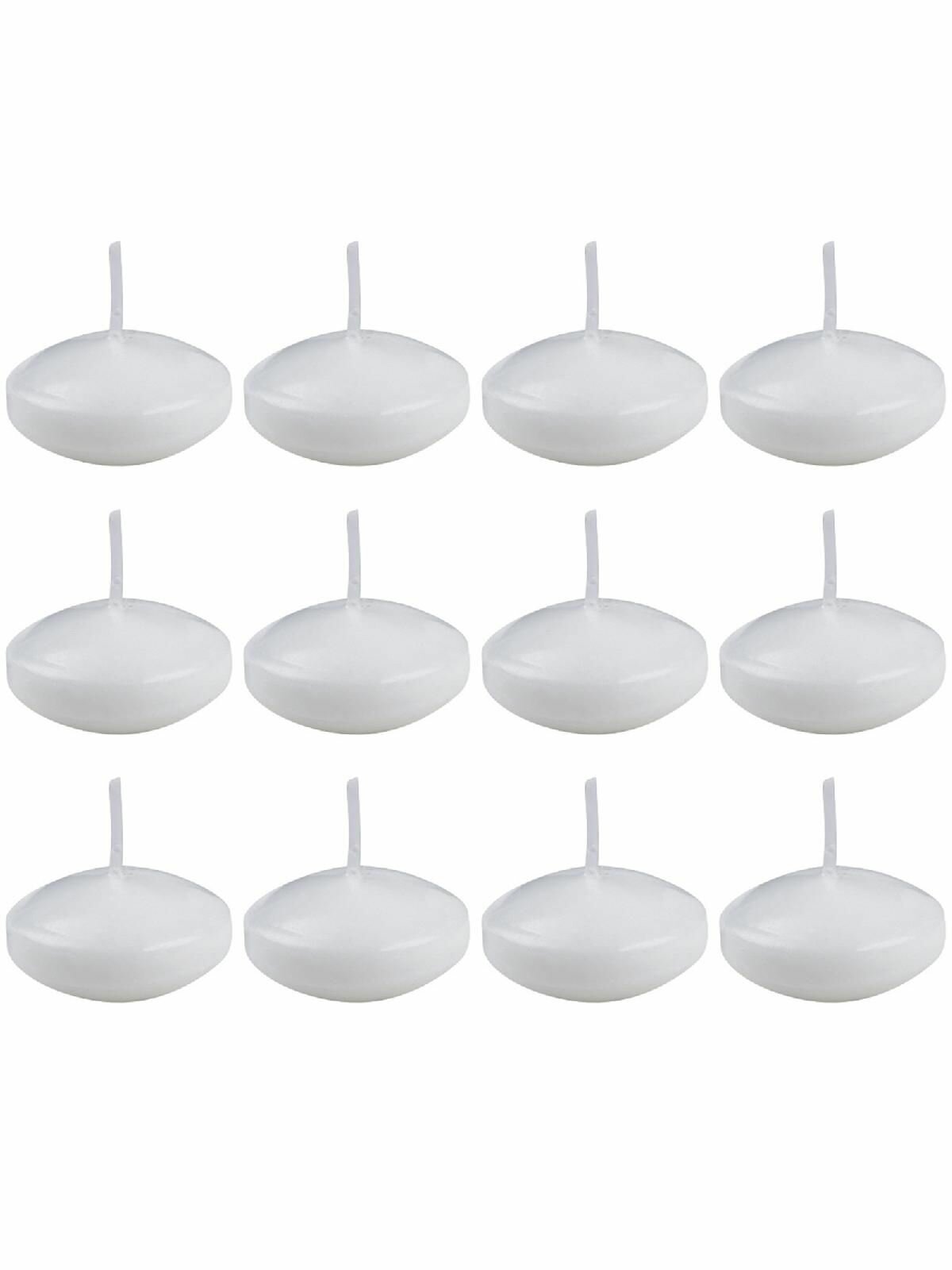 Свеча,1 пакетик из 12 плавающих свечей, плавающие свечи размером 4,2x2,2 см