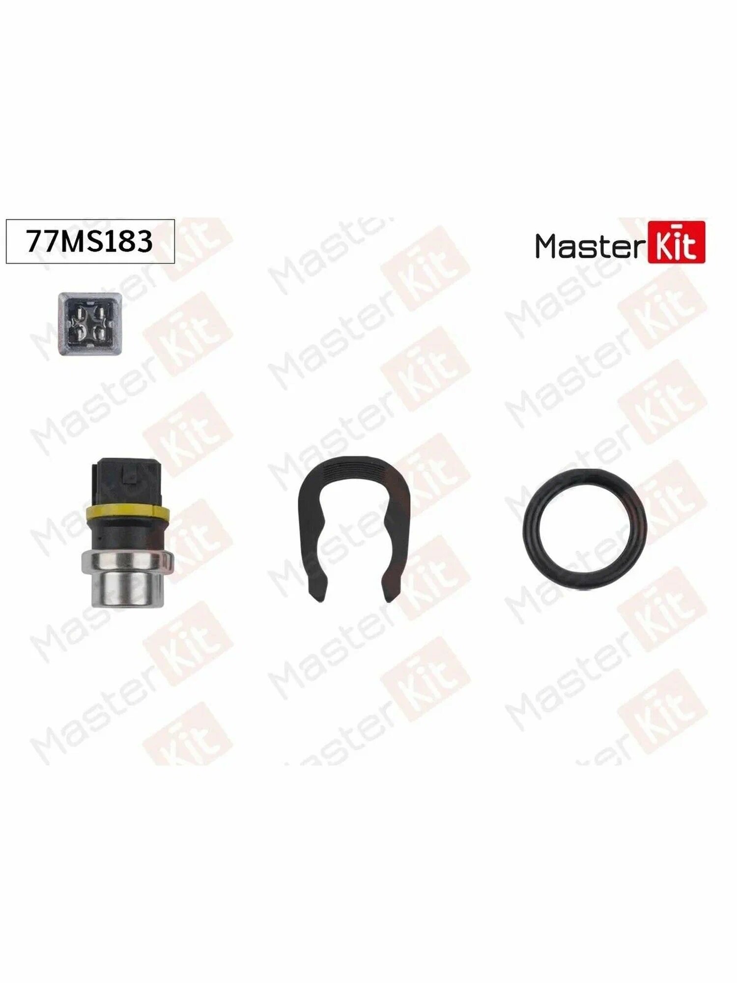 Датчик, температура ОЖ VW GOLF II/III, PASSAT, T4, MASTERKIT, 77MS183