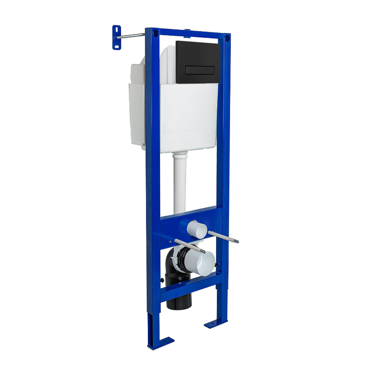 Инсталляция для унитаза Berges Аtom Line 040340 с черной кнопкой