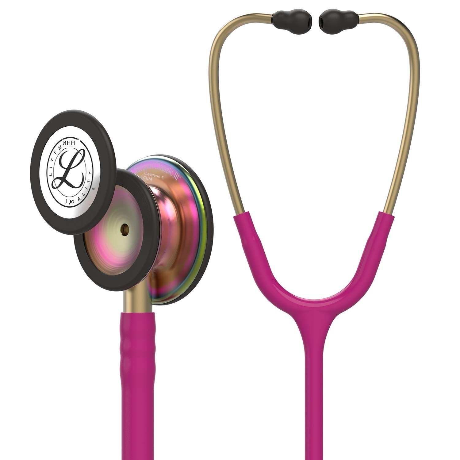 Стетоскоп Littmann 5806, с двусторонней мембраной, длина 69см, 150 г