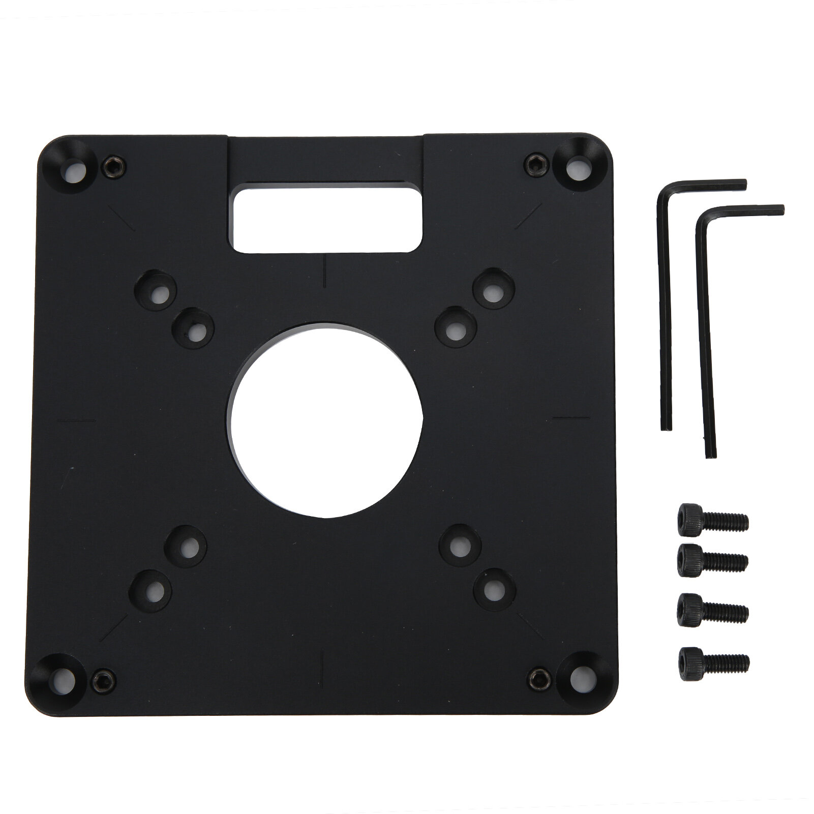 Алюминиевая вставная пластина для ЧПУ фрезера