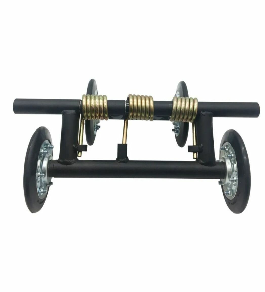 Тележка балансира снегохода Буран усиленная 3-х пружинная (узкий каток) в сборе