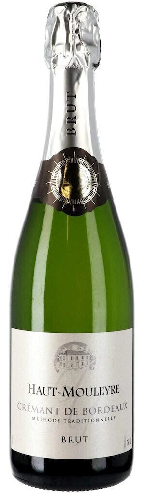 Игристое вино "Haut-Mouleyre" Cremant de Bordeaux AOC Brut