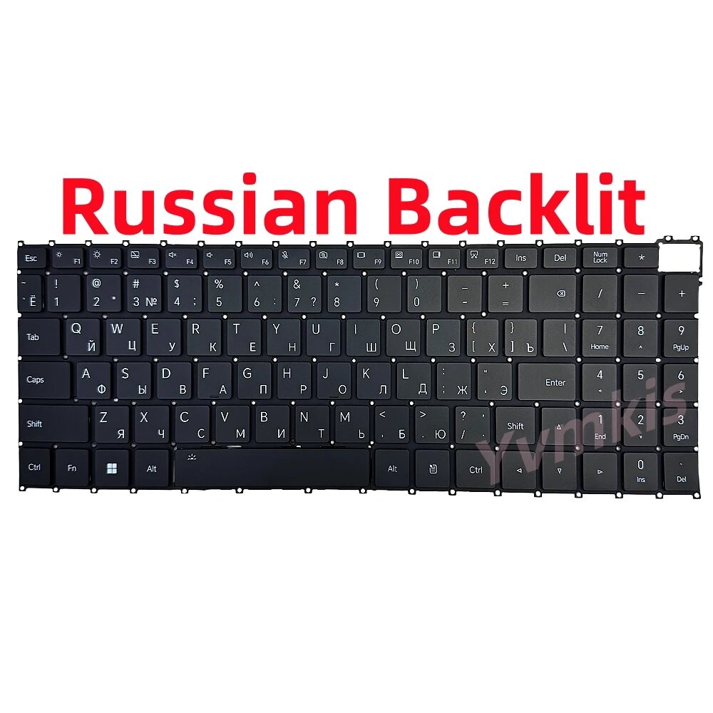 Клавиатура XIN-JIMY для Honor MagicBook X 16 BRN-F56 BRN-F58 Ru Backlit