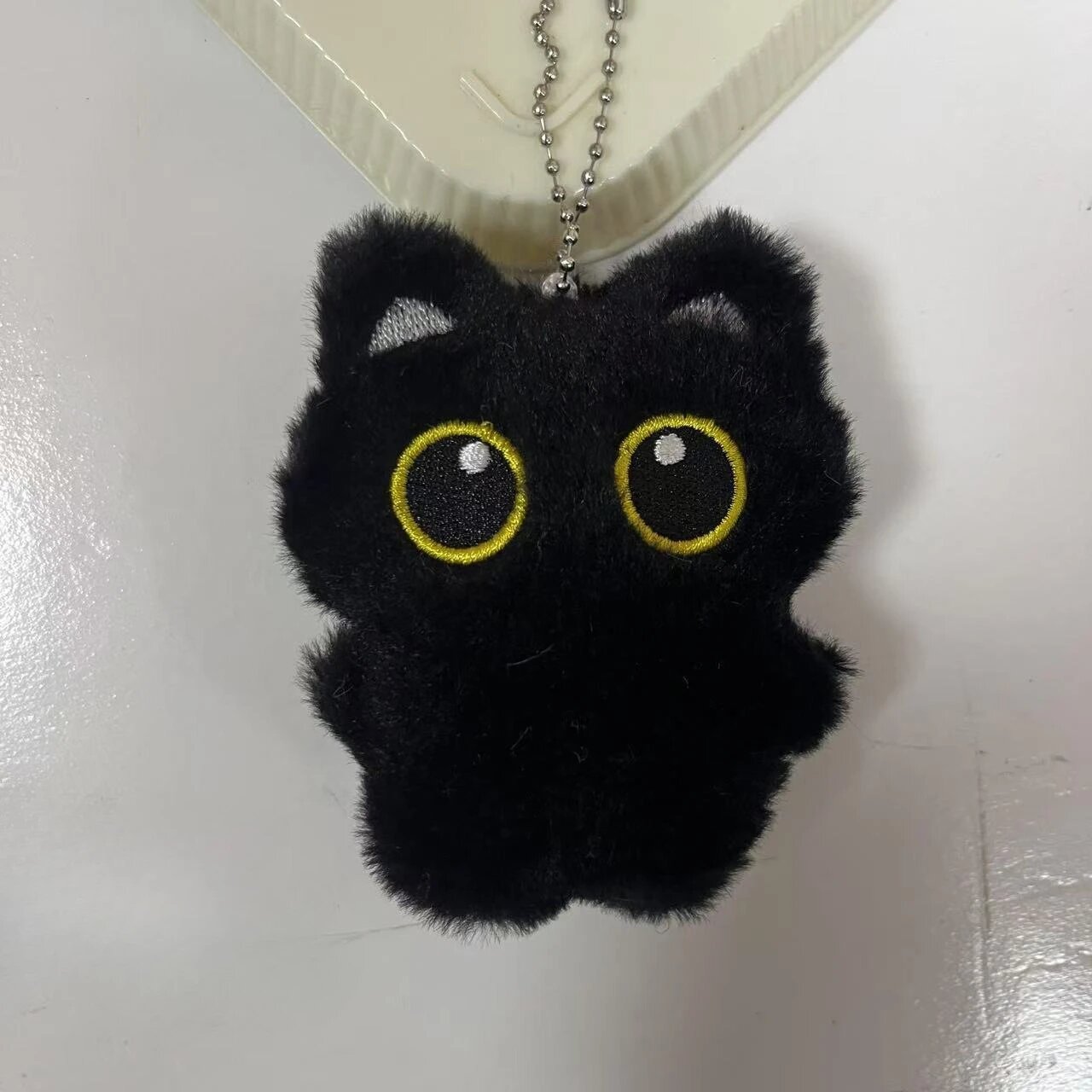 MOONBIFFY Плюшевый брелок черный кот Черный, DY