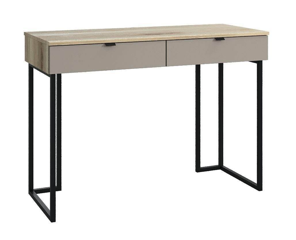 Стол письменный Фабрика хорошей мебели Розалин, 111x78x45 см, ЛДСП, с ящиками, универсальный угол