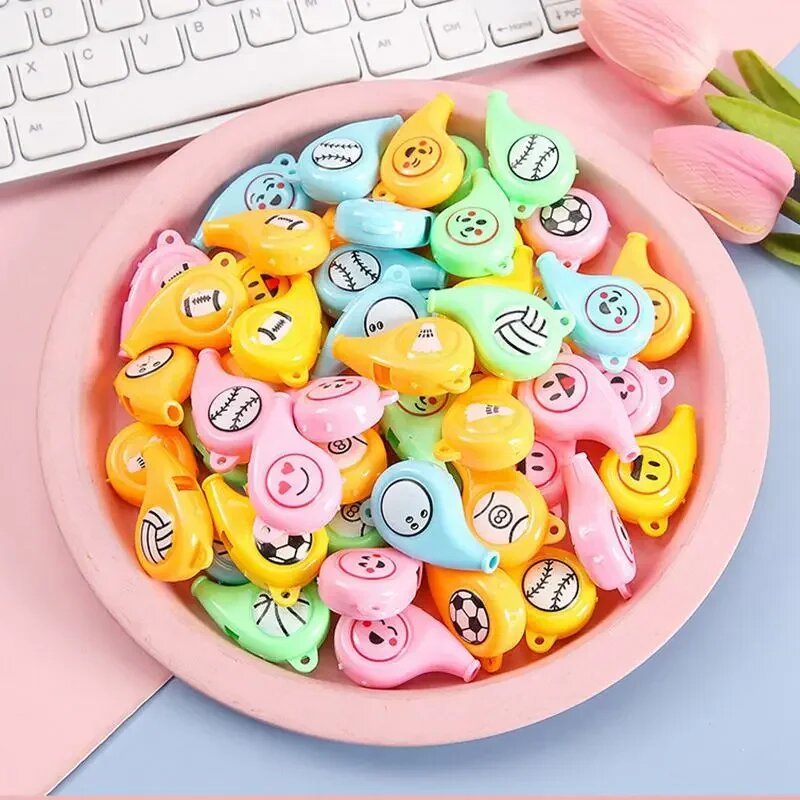 Мини-свистки детские, пластиковые, набор из 12/24/36 шт 36PCS