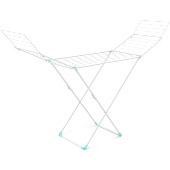 Сушилка напольная Nika СБ1-УВ1 22 м, с дополнительными секциями, белый (СБ1-УВ1/Б)