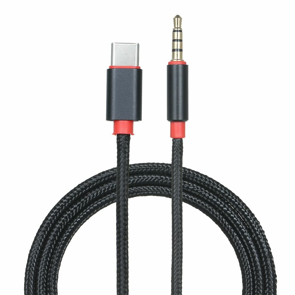 Аудиокабель Type-C от штекера до 3,5 мм TRRS длиной 3,12 фута USB-C