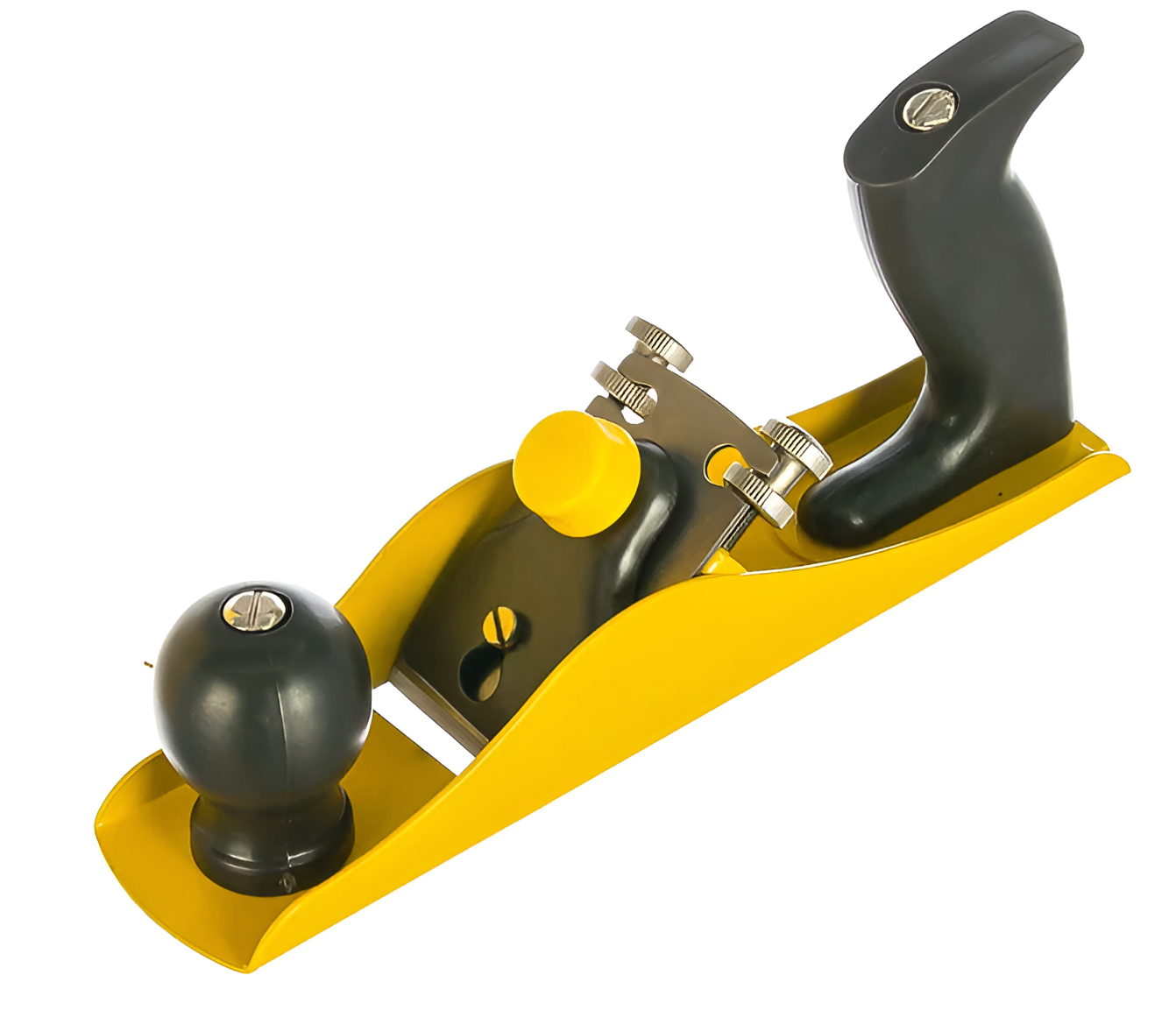 Рубанок по дереву металлический 50x240mm, Biber, сделано из прочных и качественных материалов, цвет желтый