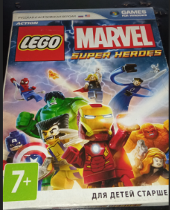 DVD-диск. Игра на ПК. "Marvel Super herdes" уцененный