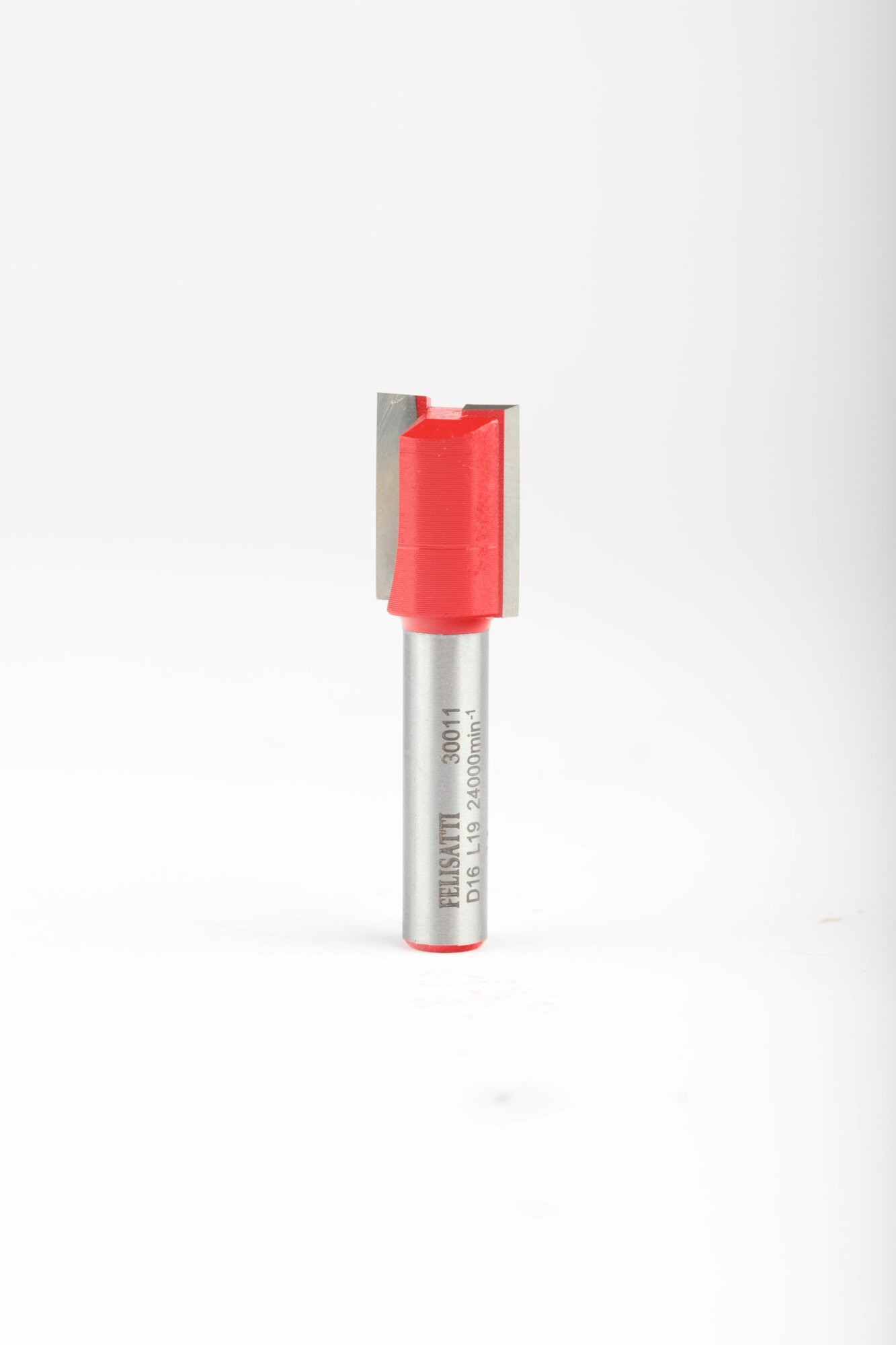 Фреза Felisatti, пазовая, прямая, твердосплавная, хвостовик 8 мм, ф16 х19мм