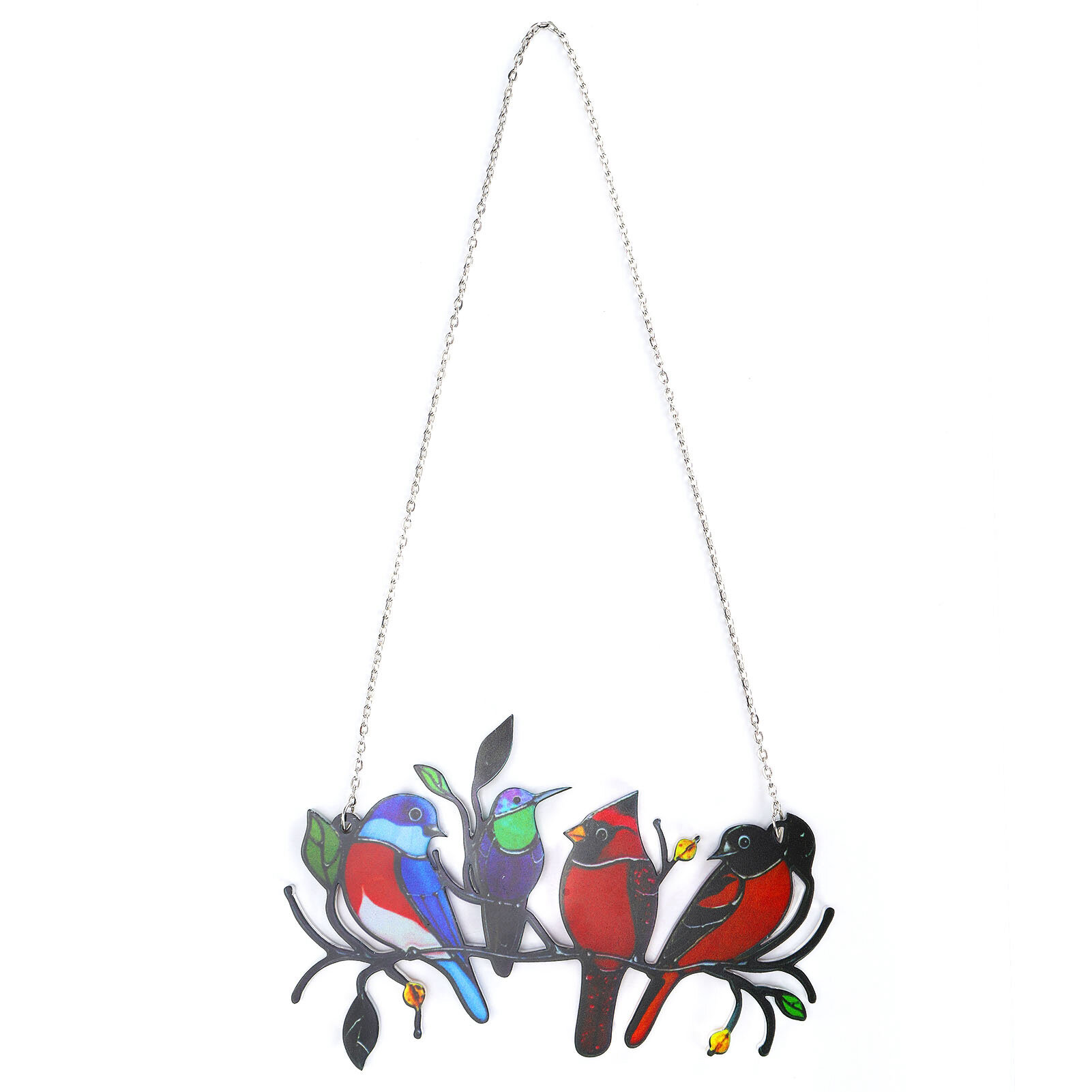 Подвеска в виде птицы, красочная маленькая группа птиц для украшения дома в саду, на открытом воздухе