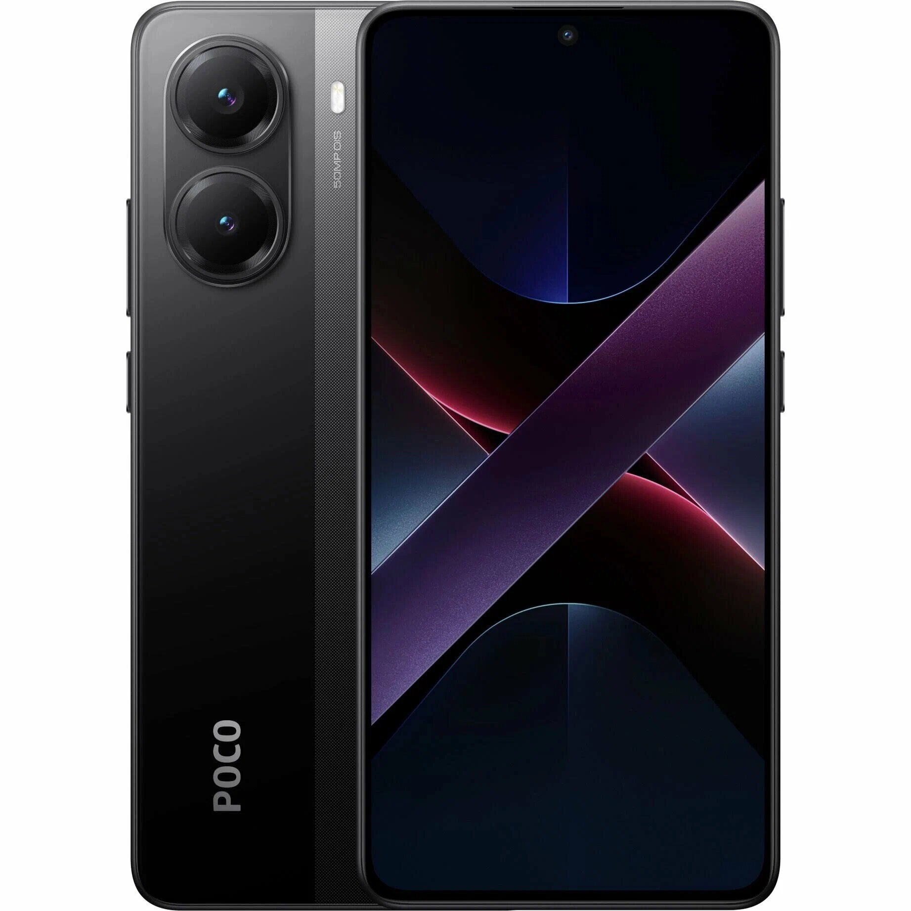 Смартфон Xiaomi Poco X7 Pro 5G 12/256Gb черный AMOLED 120 Гц 6000 мА·ч HyperCharge