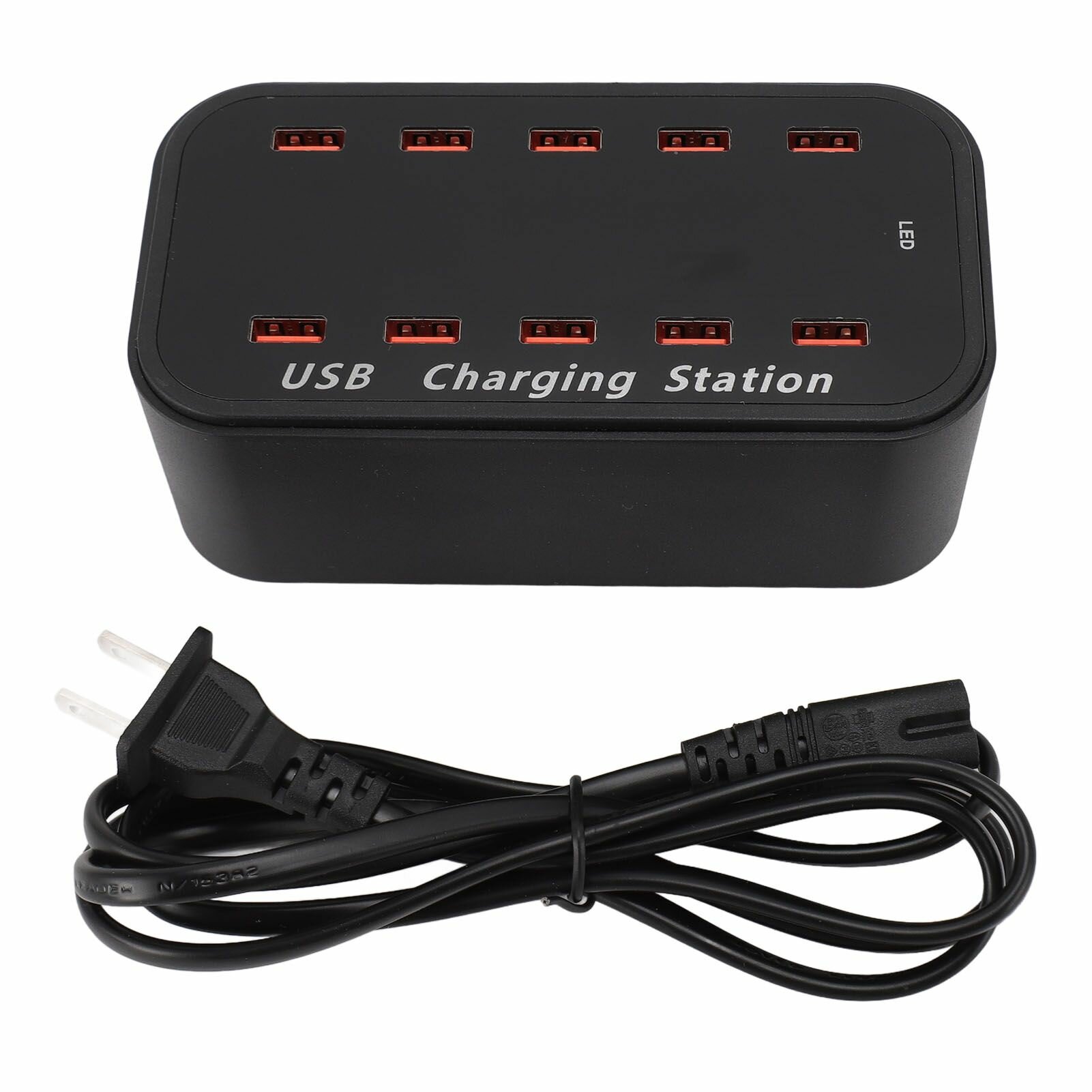 Многопортовое USB зарядное устройство 100W 5V-2.4A