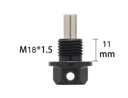 M8*1,25 M10*1,25/1,5, m16*1,5, M12*1,5, M14/M18*1,5 Магнитный сливной болт для масла, гайка сливной пробки масляного поддона, пробка для слива масла, магнитная M18X1.5