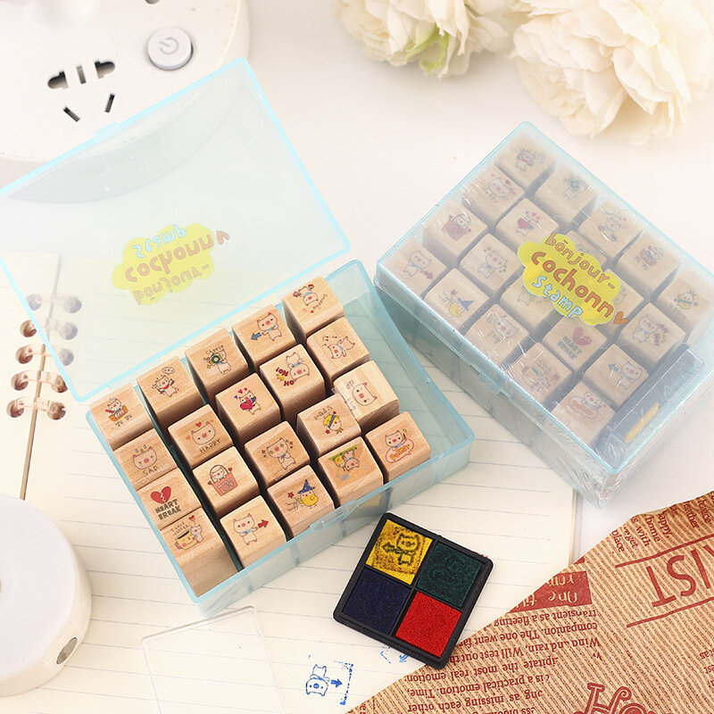 Штамп "Кошачья печать", 20 шт