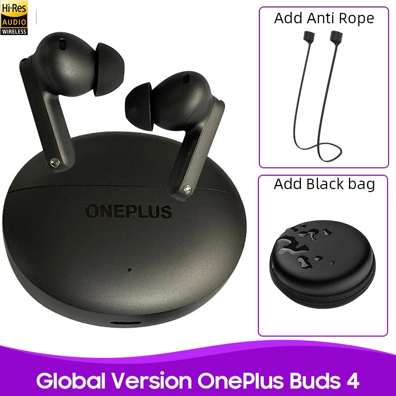 OnePlus Buds 4 Беспроводные наушники Black nBlackBag