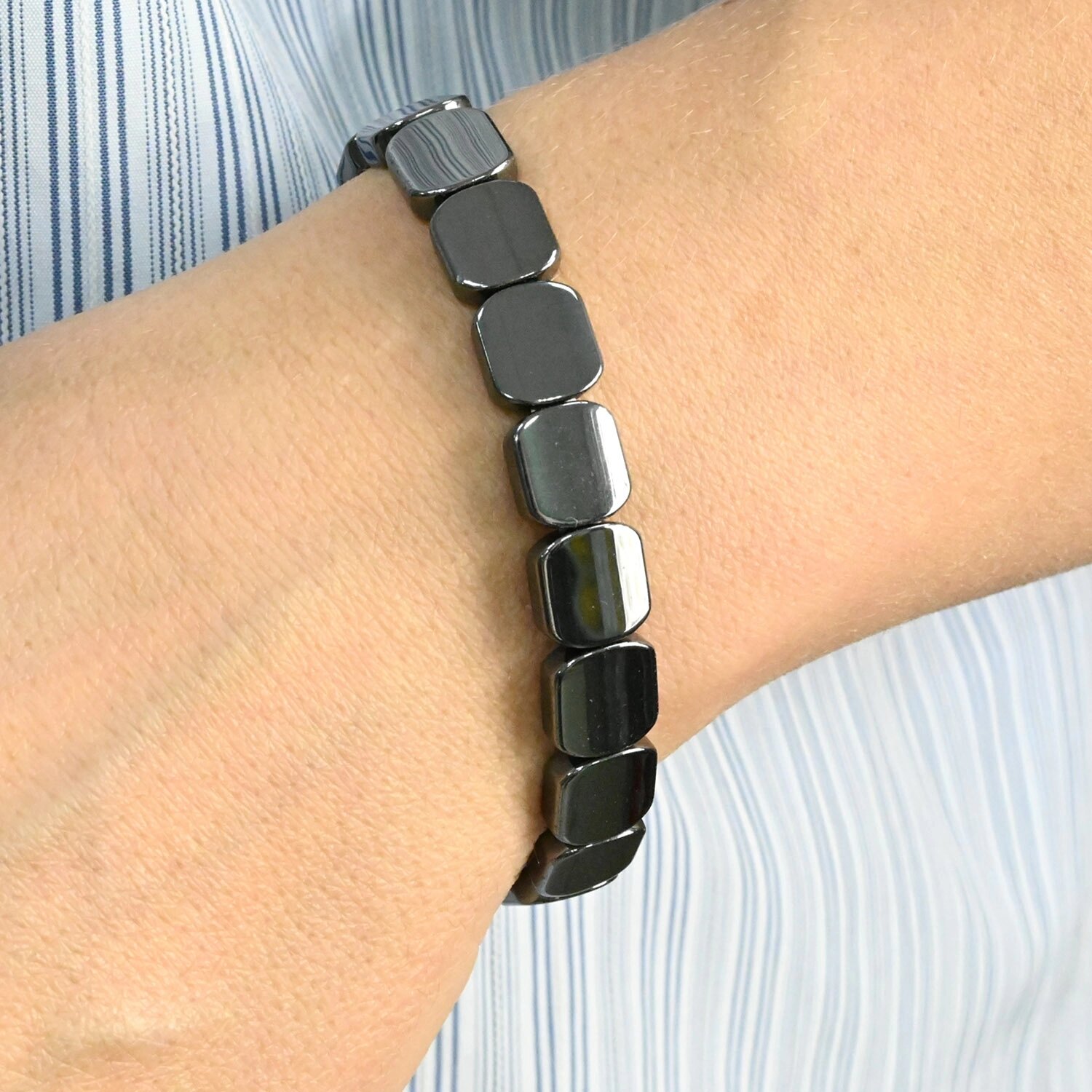 Браслет, гематит