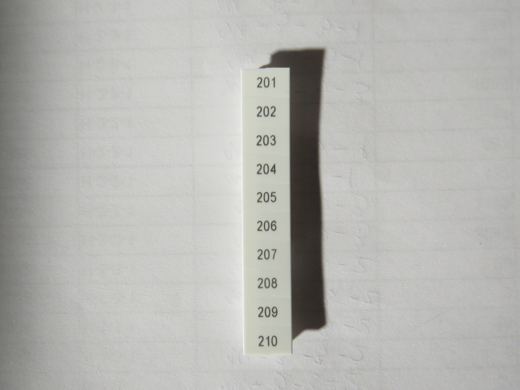 Маркировочная планка Zack, для крепления в глубоком пазу, производитель — Phoenix Contact, арт 1051029:0201, 1 шт