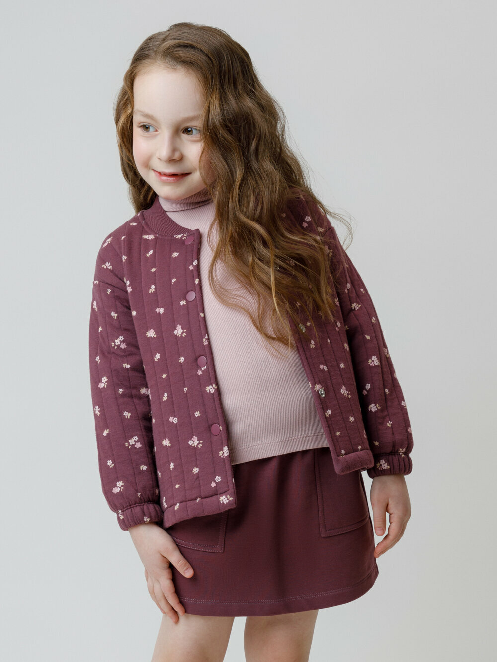 Бомбер КР 302574/бордовый 1411 Н068.1 к651