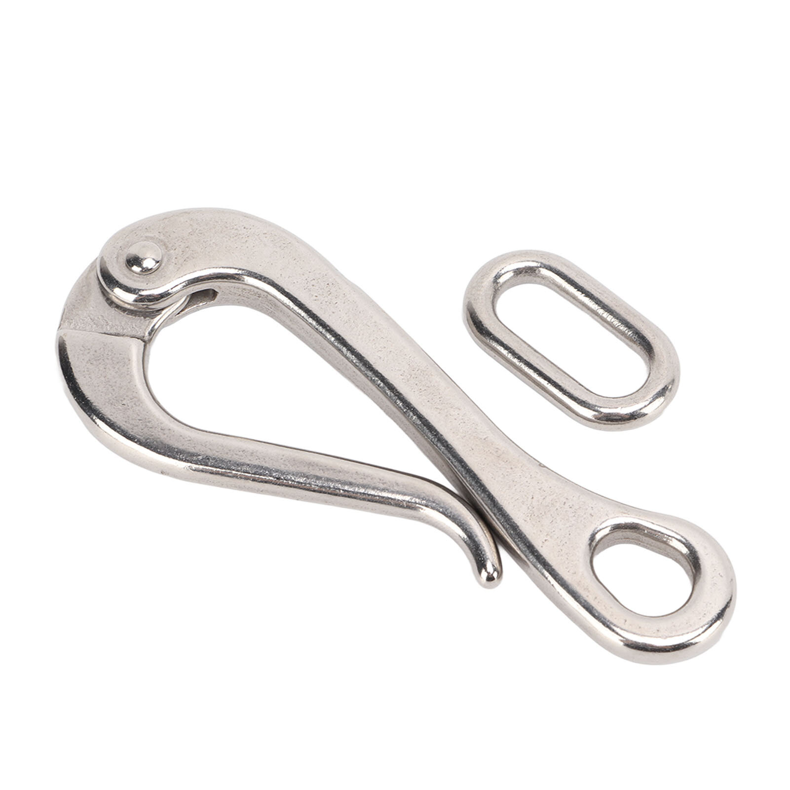 Крюк для яхты из нержавеющей стали и проушина с быстроразъемным звеном. Крюк для яхты. Оборудование для морских лодок.