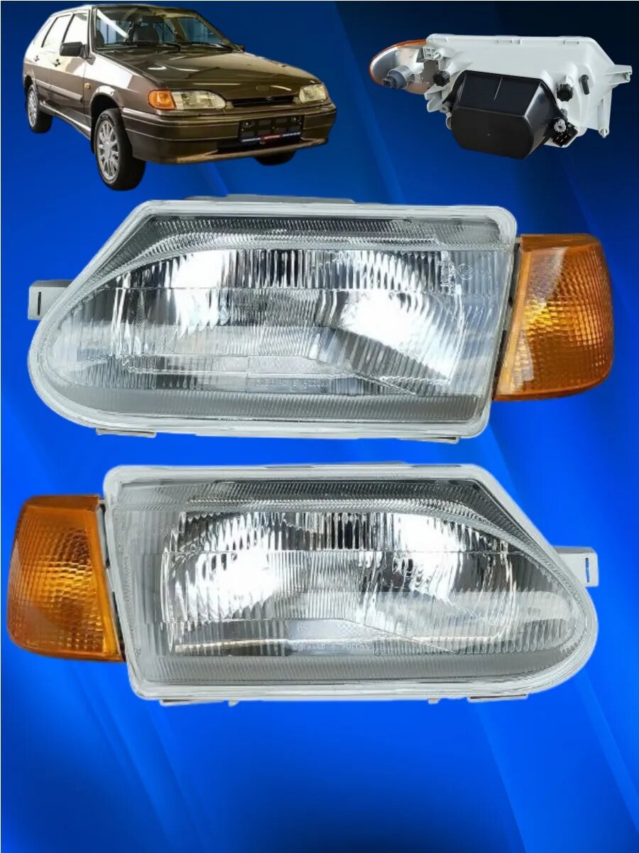 Фары передние на ВАЗ 2114 / 2113 /2115, левая и правая стороны, Киржач