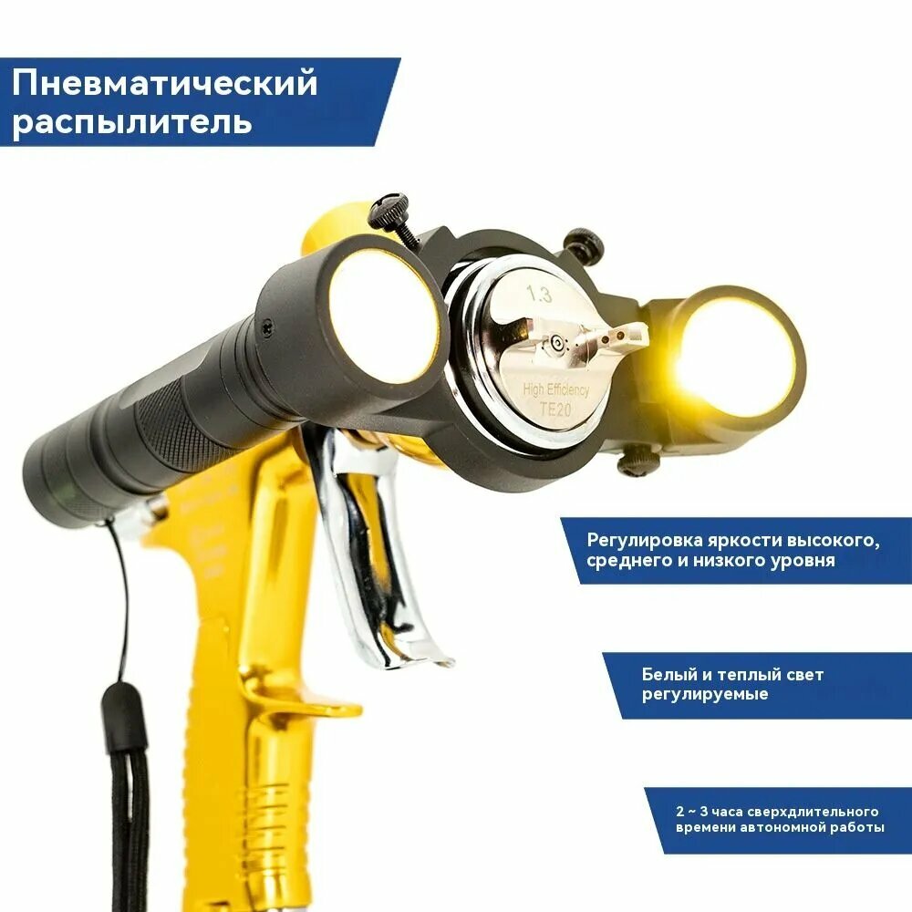 KNOW EASY-Фонарь для краскопультов универсальный