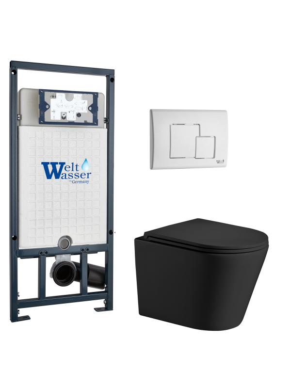 WeltWasser Комплект MARBERG 507 + SALZBACH 043 MT-BL + MAR 507 SE GL-WT WeltWasser