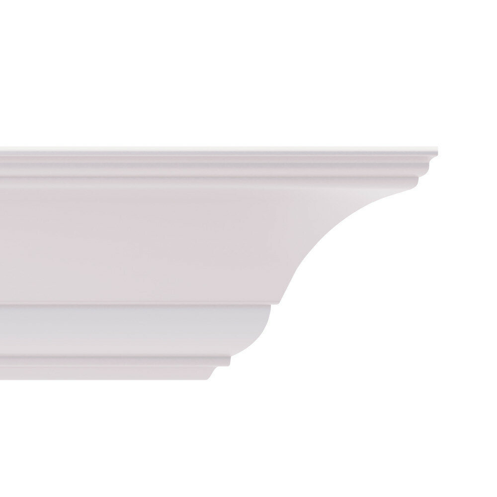 Плинтус потолочный из пенополистирола 68х68х2000 мм Солид С 23/70