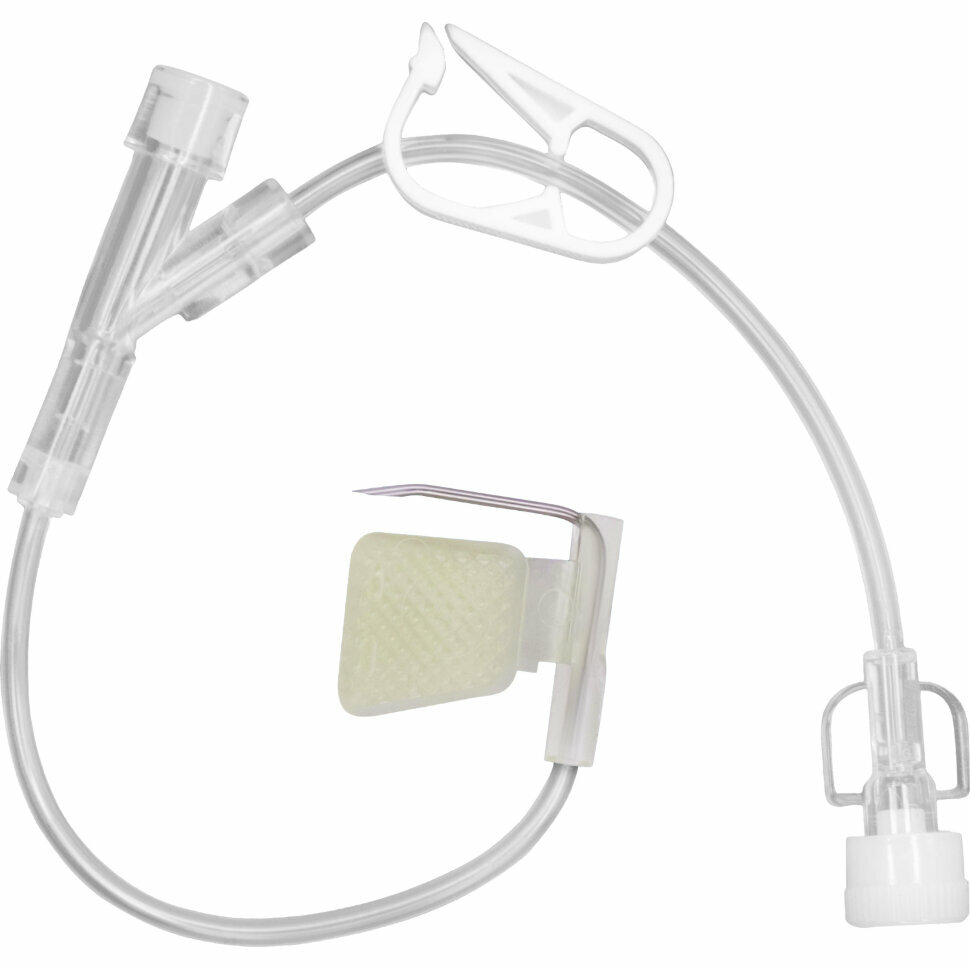 Игла Губера с крыл. и удл, Y-коннект, HY 1920 19G (1,1х20 мм) KDL 10шт/уп, 2360046