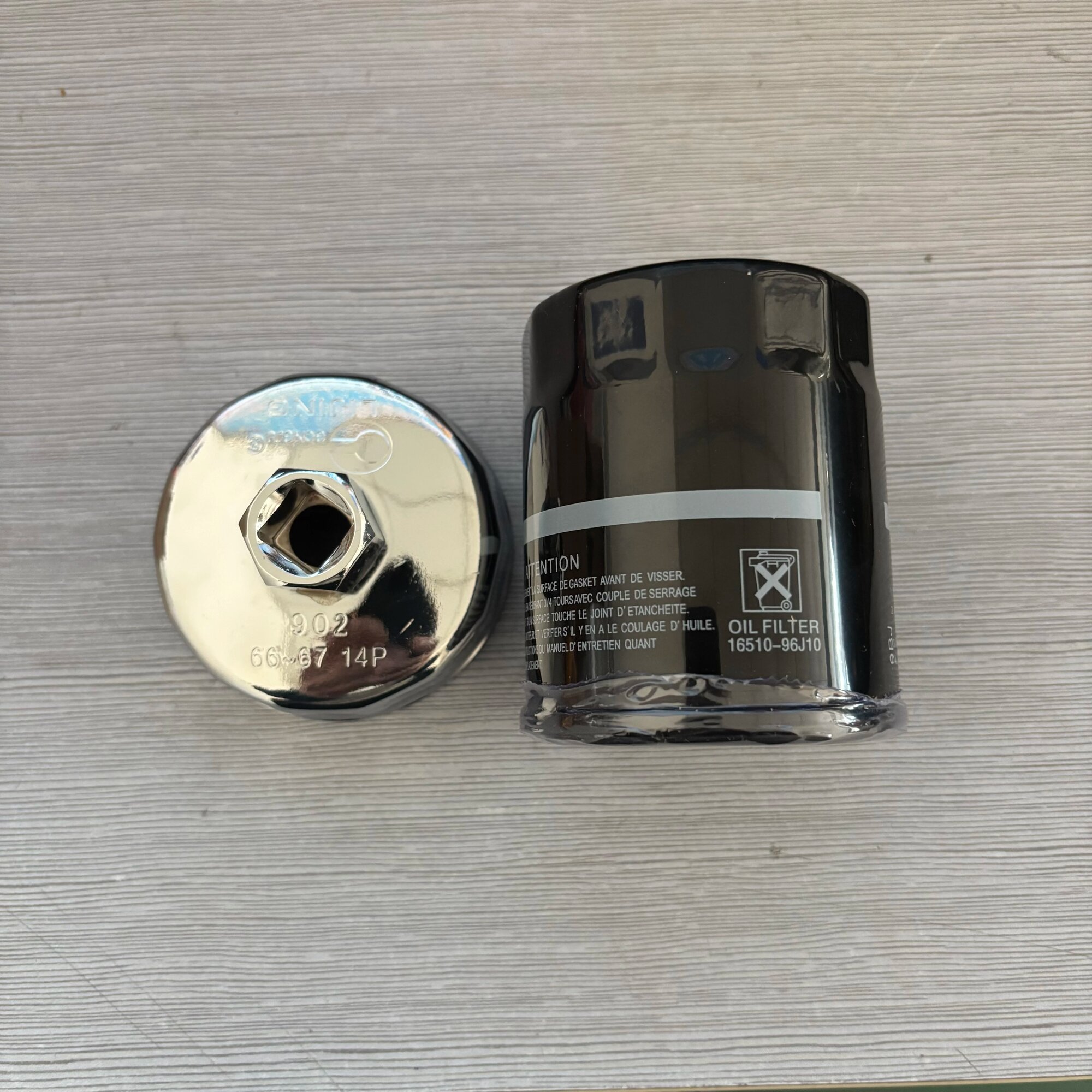 16510-96J10 16510-96J10-000 Масляный фильтр с ключом масляного фильтра Инструмент для снятия и установки подвесных моторов Suzuki DF150-DF350A