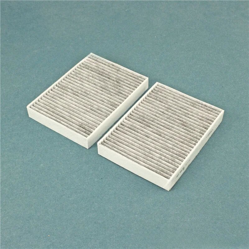 Автомобильный салонный фильтр, кондиционер 64119366403 Для BMW G05 G06 G07 G11 G12 G30 G31 518d 520i 525d 530i 725 730 X5 X6 X7 активированный, 2Pcs