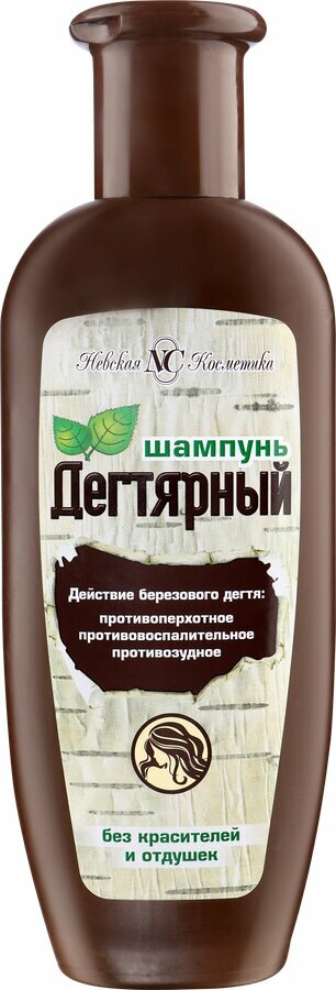 Шампунь для волос невская косметика Дегтярный, 250мл x 3 упаковки