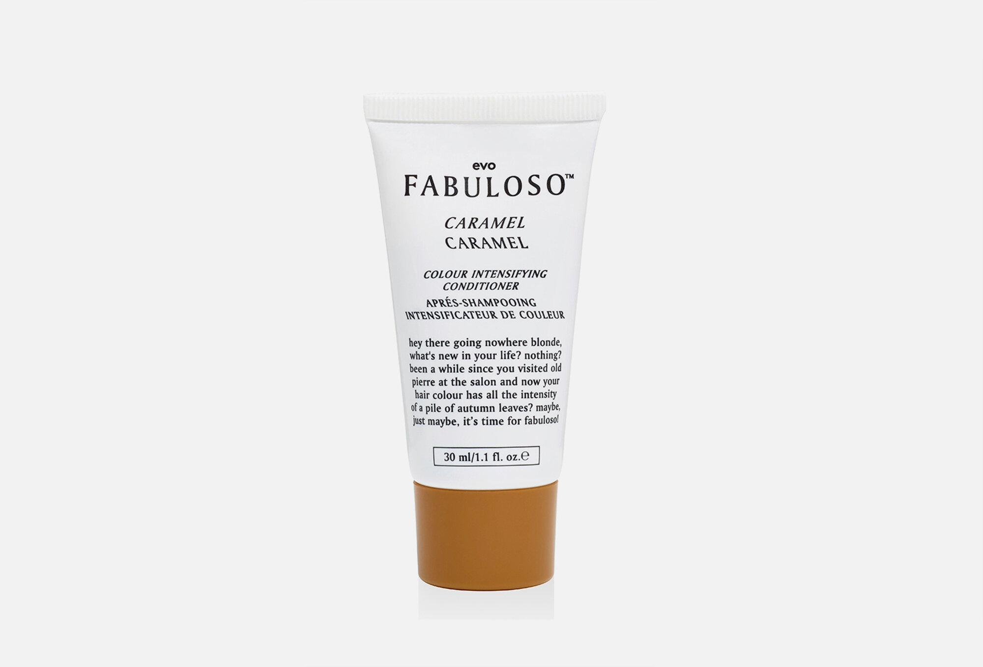 Тонирующий бальзам-уход Карамель EVO COLOUR SYSTEM Fabuloso Conditioner Caramel travel 30 мл