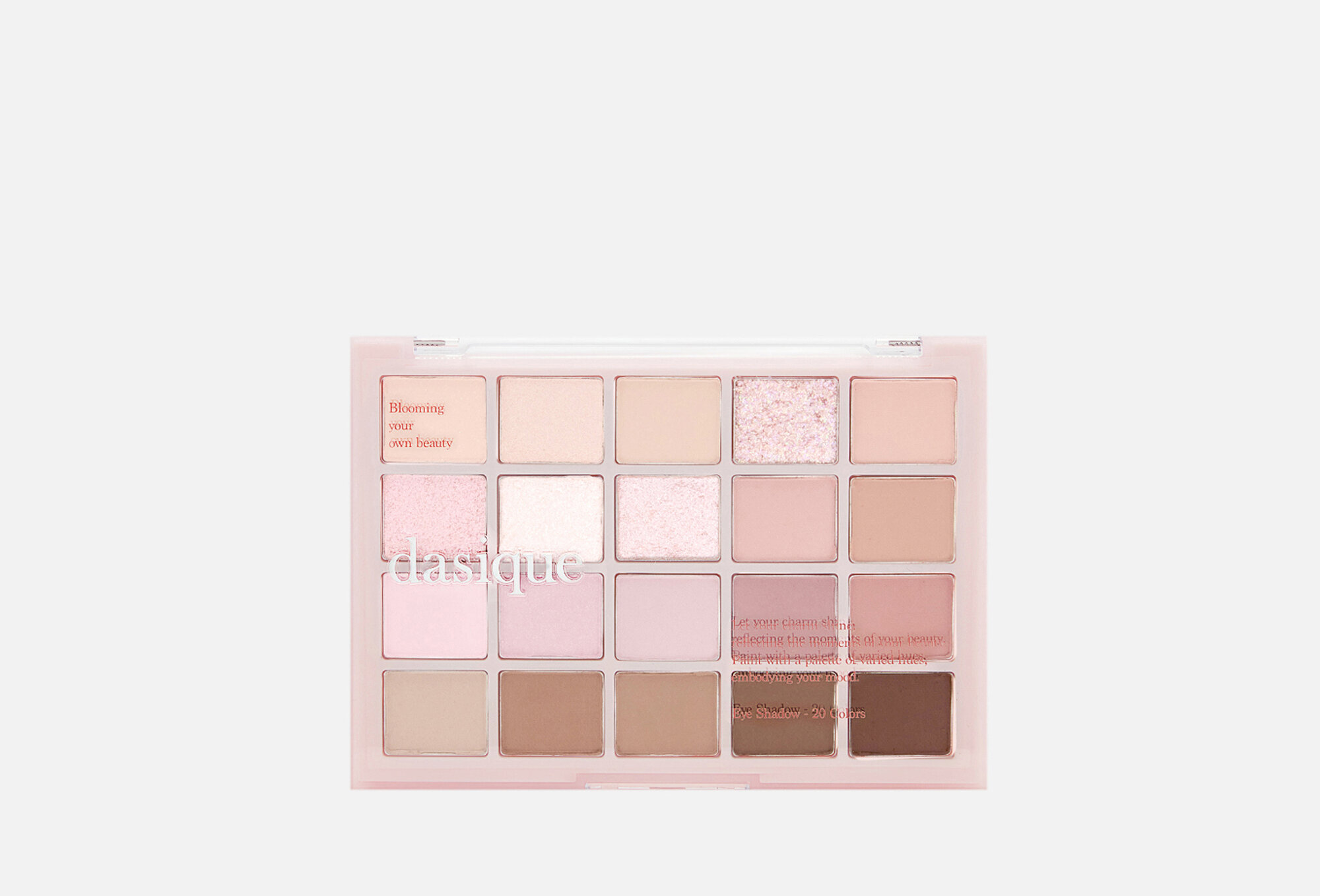 Палетка теней для век DASIQUE Mood Shadow Palette 10.5 г 02, Cool Basic