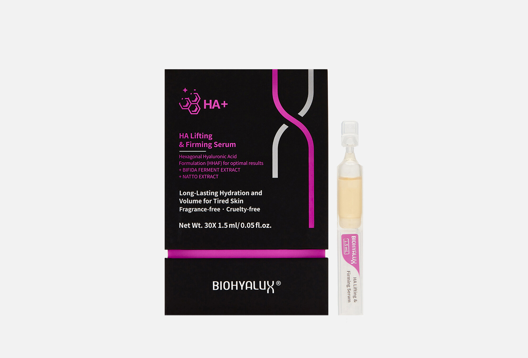 Сыворотка для повышения упругости и лифтинга кожи BIOHYALUX на Liftining&Firming Serum 1.5 мл
