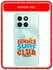 Чехол на Honor X6c / Хонор X6c с принтом "Summer surf club", прозрачный