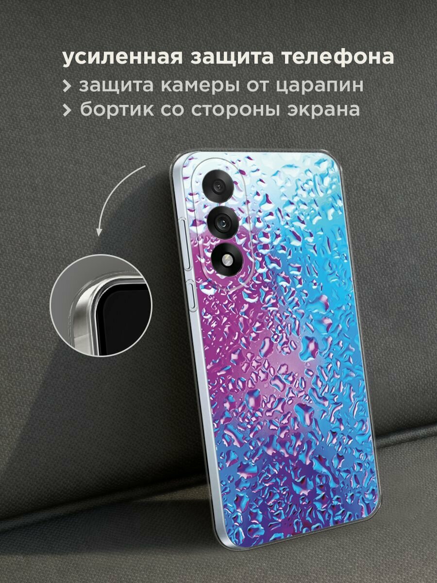 Чехол на OnePlus Nord 5 / Ван Плас Норд 5 с принтом "Капли на стекле" — фото 1
