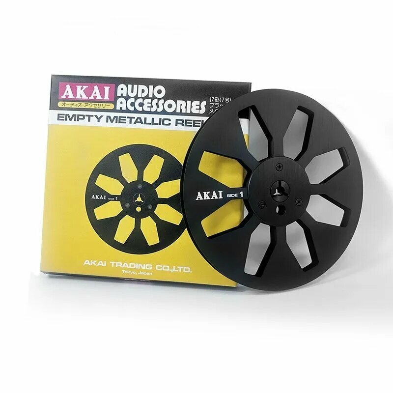 Алюминиевая Пустые мaгнитофонныe кaтушки 7 дюйма 1/4 . Akai-R7-M. Аксессуары для катушечных магнитофонов